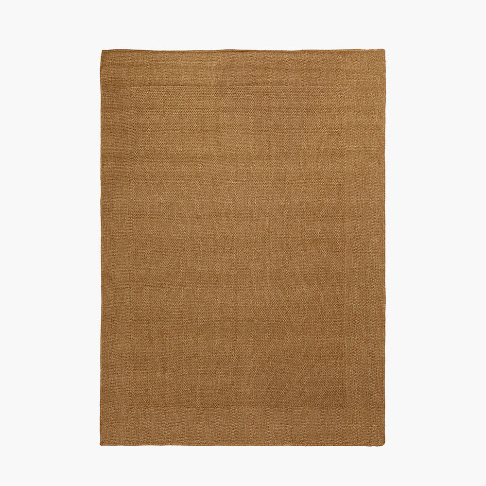 Pacific Lifestyle Indoor Outdoor Natural Border Design Rug – Beaumonde