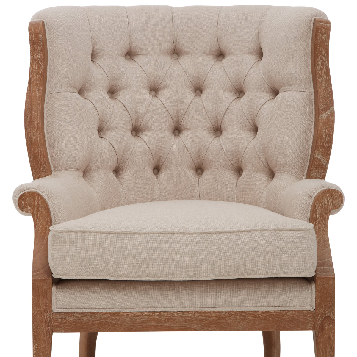 Beaumonde Home Cabra Cream Chair