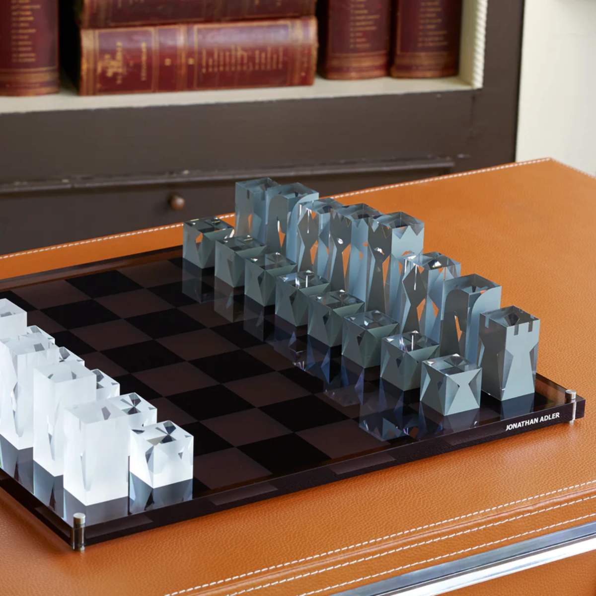 Jonathan Adler Acrylic Chess Set – Beaumonde