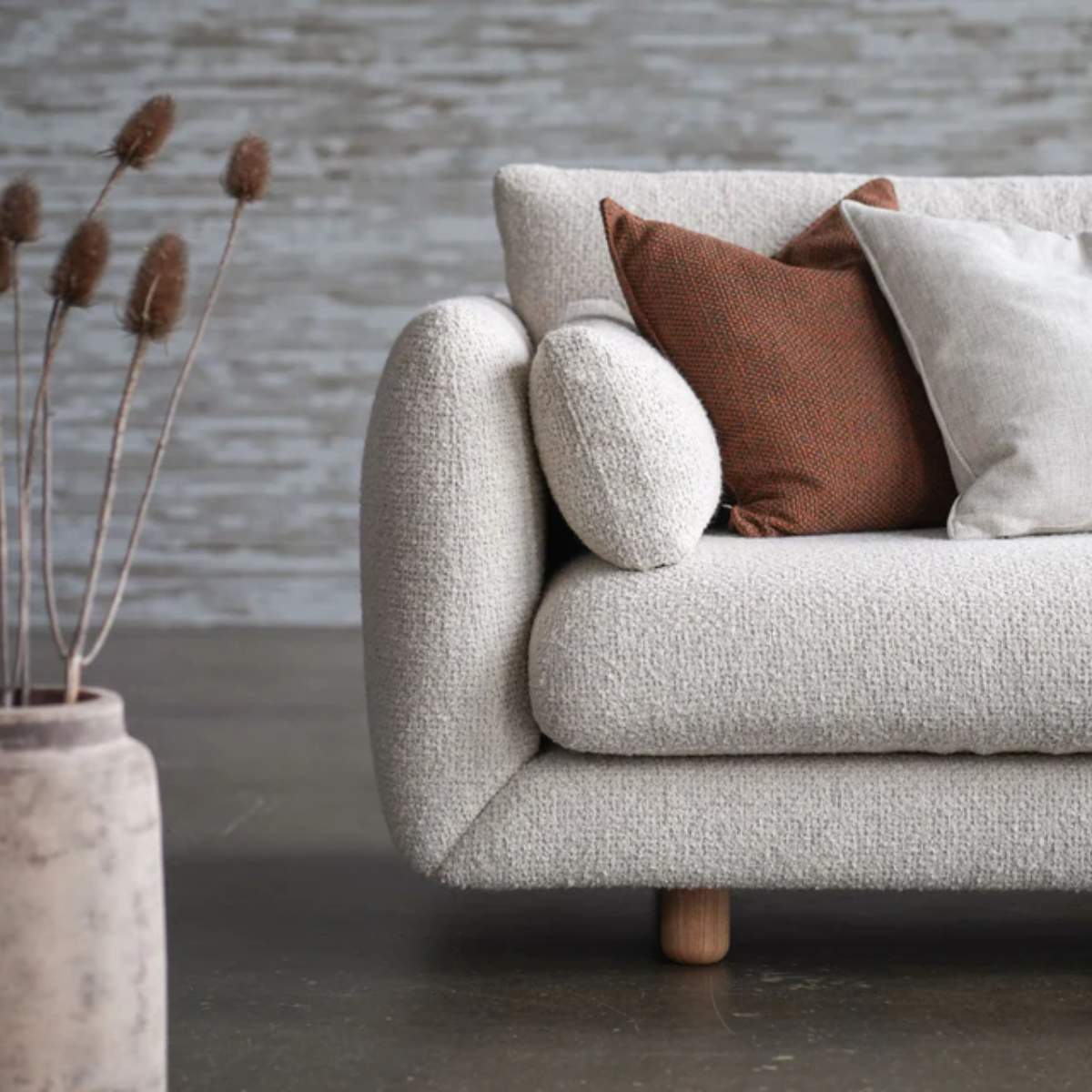 Cane-line Bloom 3-Seater Sofa With Chaise Longue, Right And Plinth ...