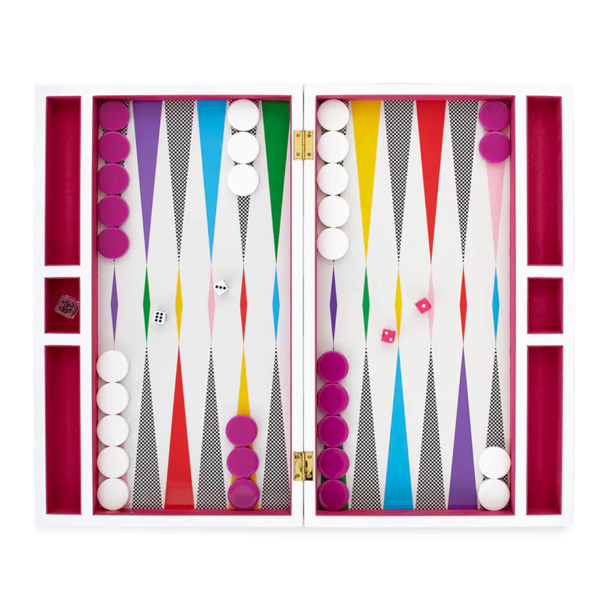 Jonathan Adler Checkerboard Backgammon Set – Beaumonde