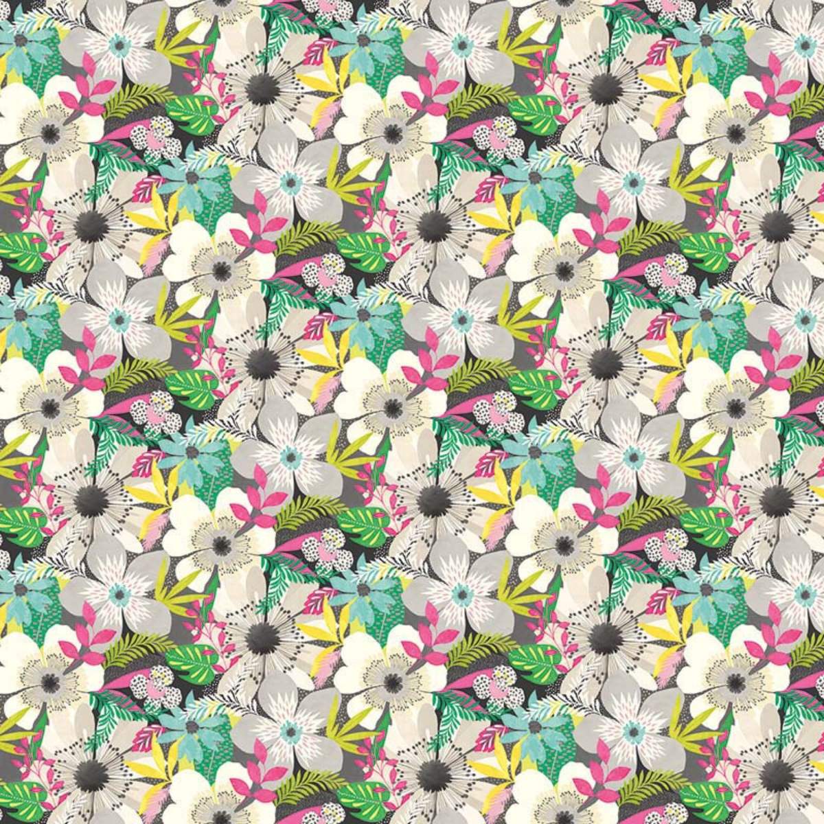 Ohpopsi Concept Floral Riot - Chalk & Carbon – Beaumonde