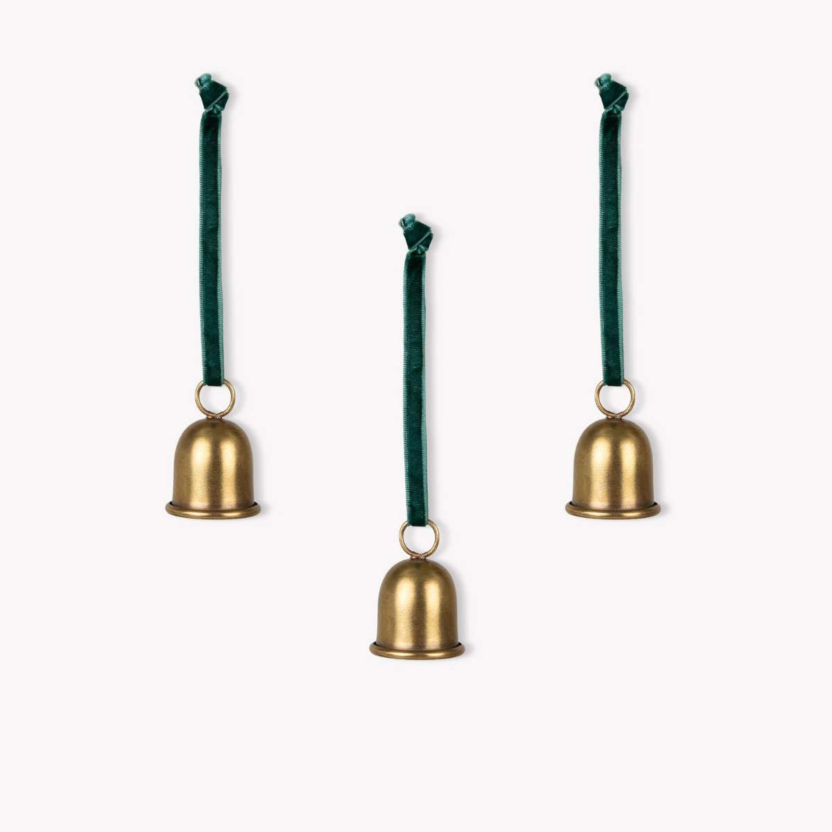 Garden Trading Cromwell Christmas Bells Set of 3 Antique Brass - Pack ...