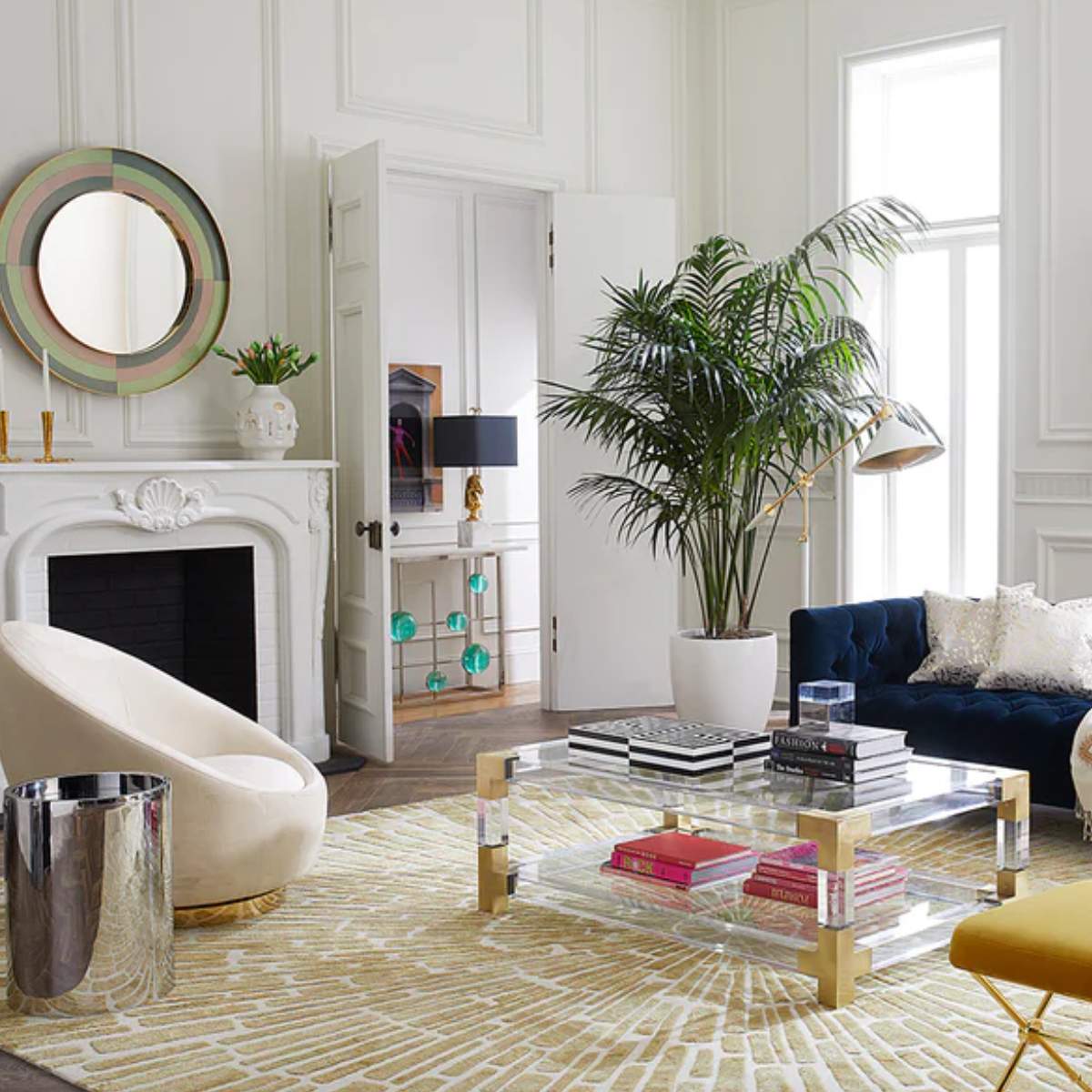 Jonathan Adler Ether Swivel Chair – Beaumonde