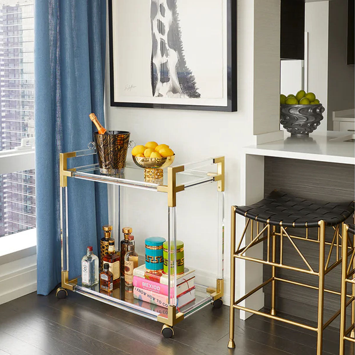 Jonathan Adler Jacques Bar Cart – Beaumonde