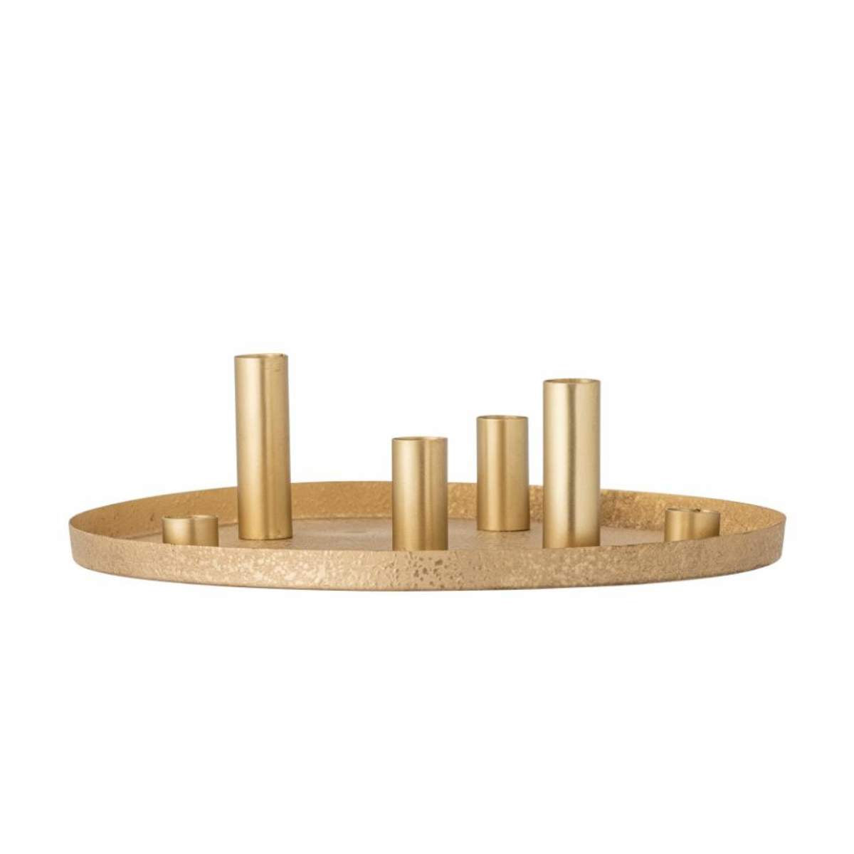 Bloomingville Maxime Candle Holder Gold Metal – Beaumonde