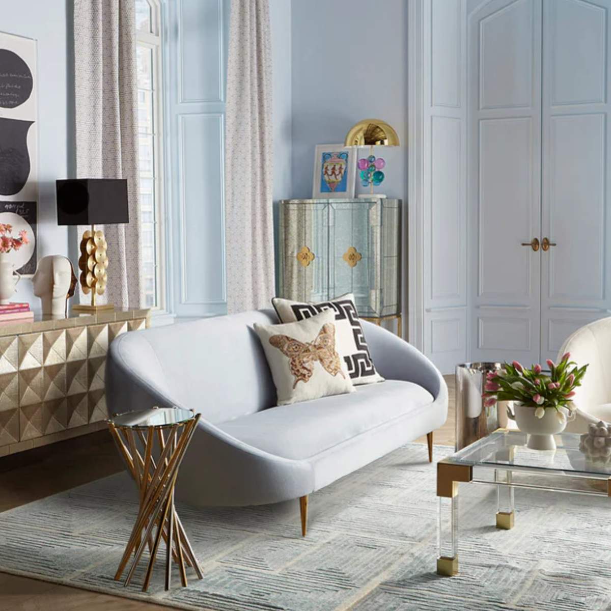 Jonathan Adler Muse Butterfly Cushion – Beaumonde