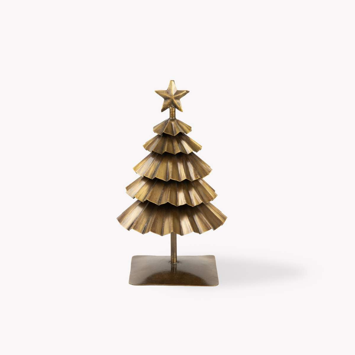 Garden Trading Pershore Christmas Tree Antique Brass Small - Pack of 3 ...