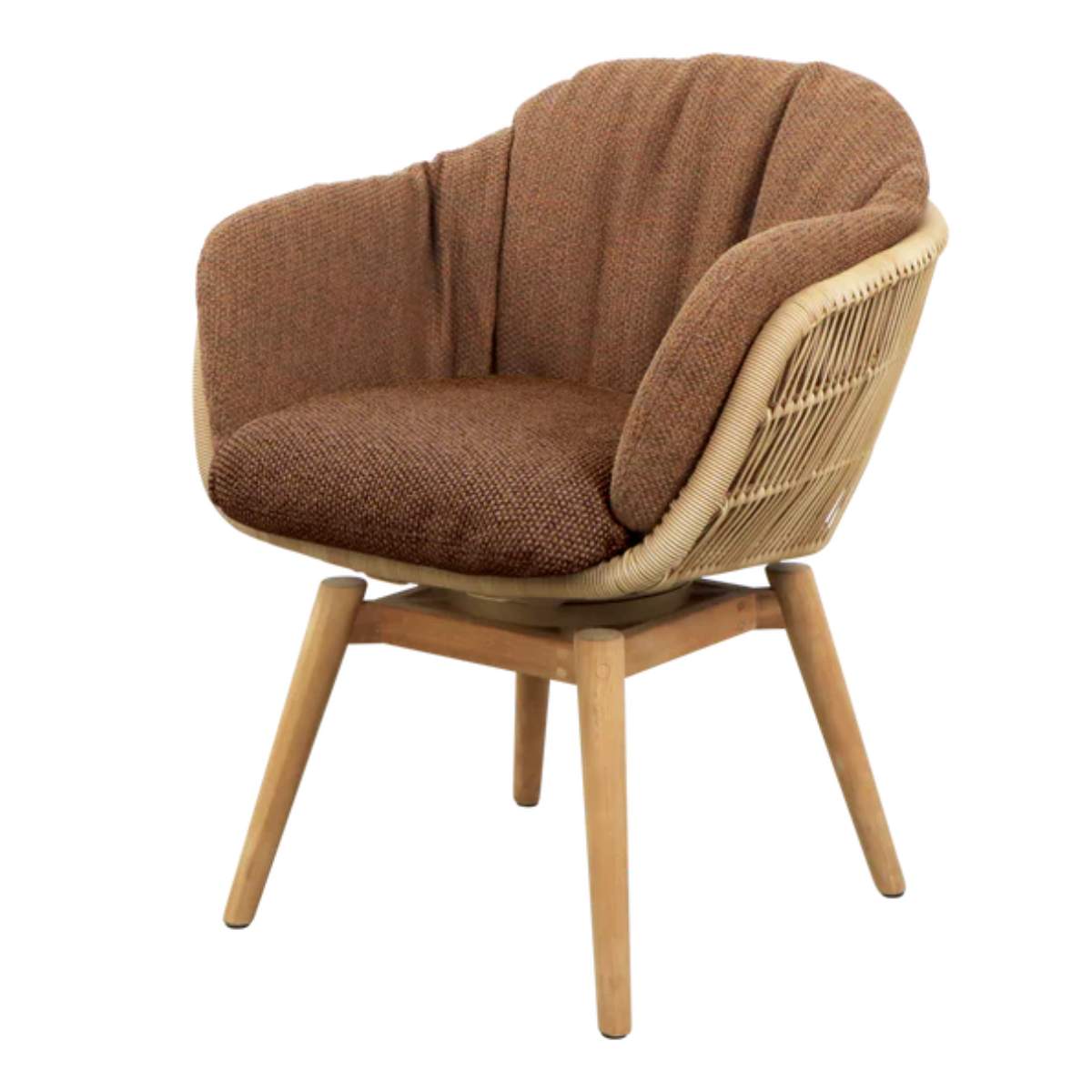 Cane-line Stay Chair W/Teak Swivel – Beaumonde