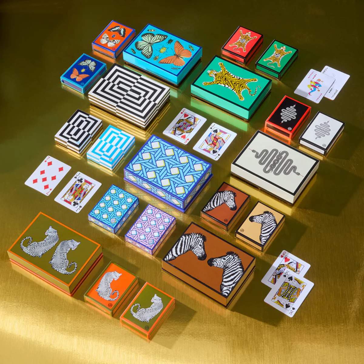Jonathan Adler Zebras Lacquer Card Set – Beaumonde