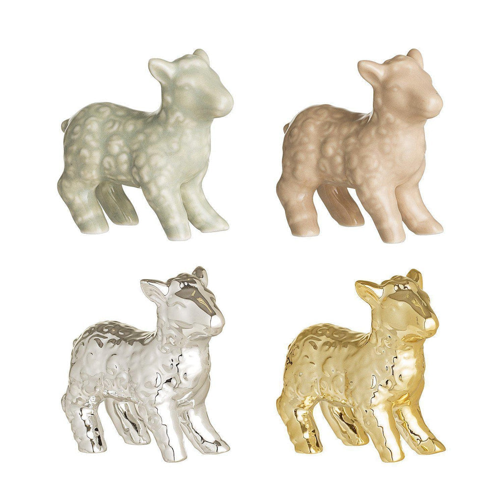 Bloomingville Easter Lamb Decorations Set of 4 | Beaumonde