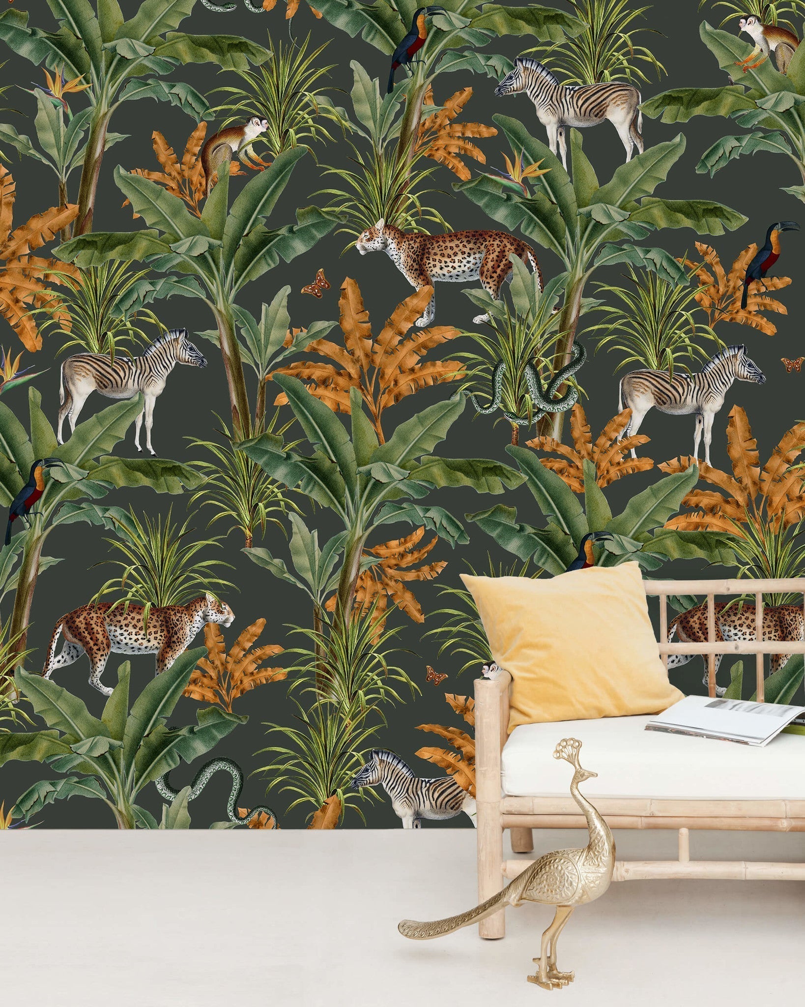 Mighty Jungle Mural by Creative Lab Amsterdam | Beaumonde.co.uk