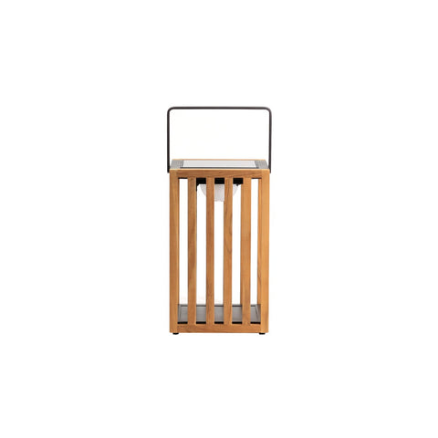 Maze Venus Solar Light - Wood - Charcoal – Beaumonde