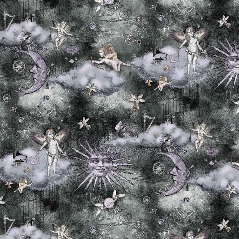 Celestial Midnight - Santorus Wallpaper - Beaumonde